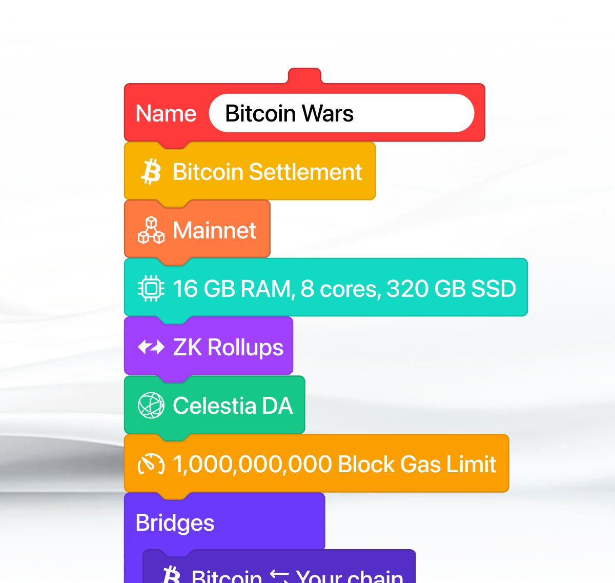 Development infrastructure for Bitcoin.